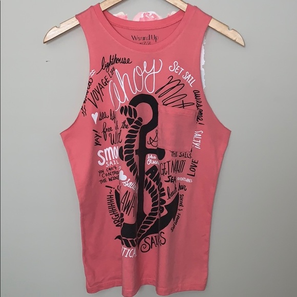 Wound Up | Tops | Wound Uo Tank | Poshmark